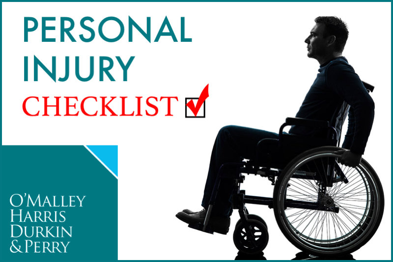 Personal Injury Checklist